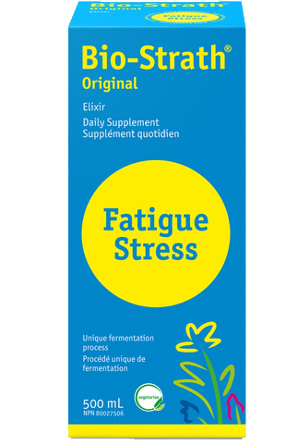 BIOSTRATH Original Fatigue & Stress Elixir (Liquid - 500 mL ...